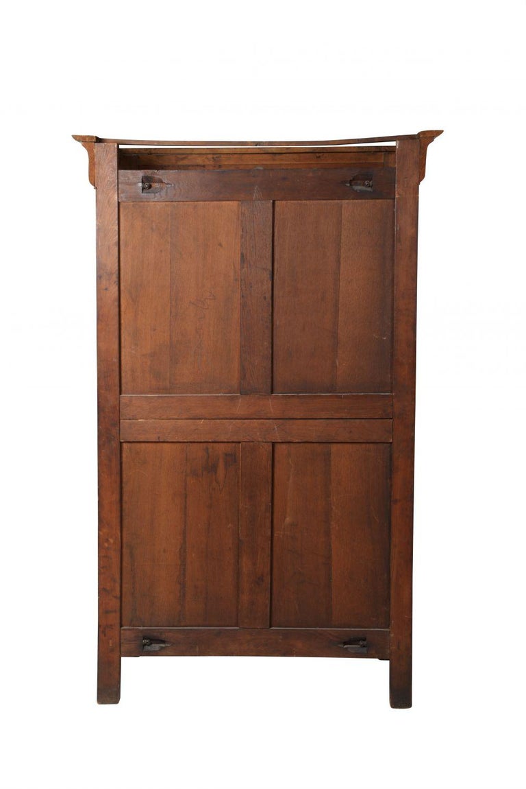 Louis Phillippe Walnut Bookcase For Sale at 1stDibs