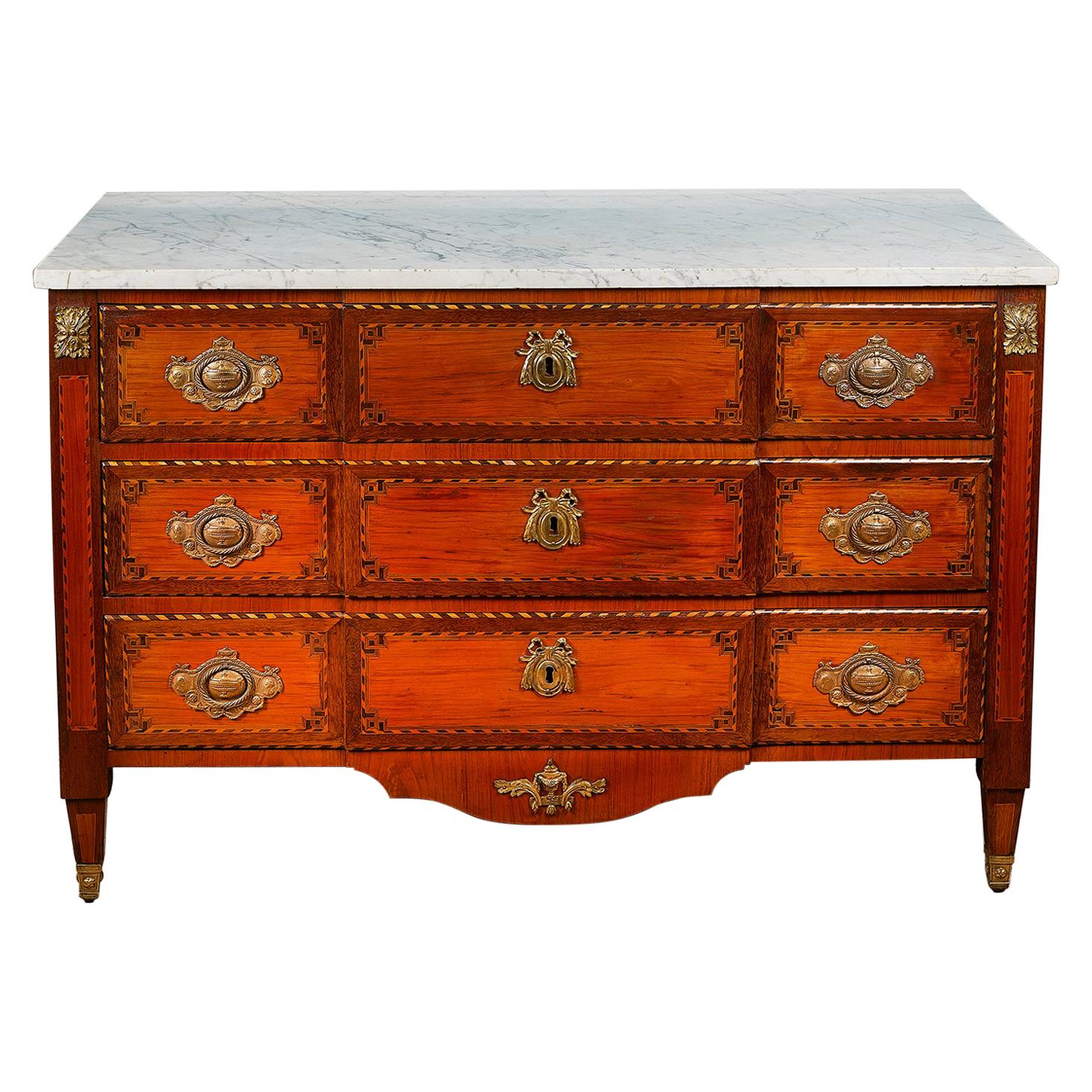 19th Century French Louis XVI Style Commode For Sale at 1stDibs