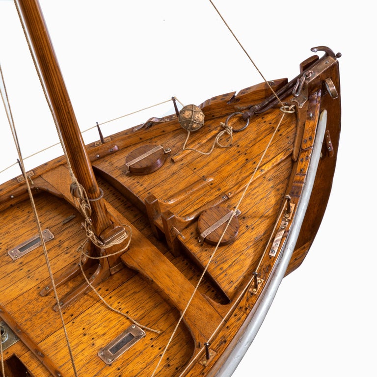 Lugger Lifeboat Model by Twyman for the International Exhibition ...