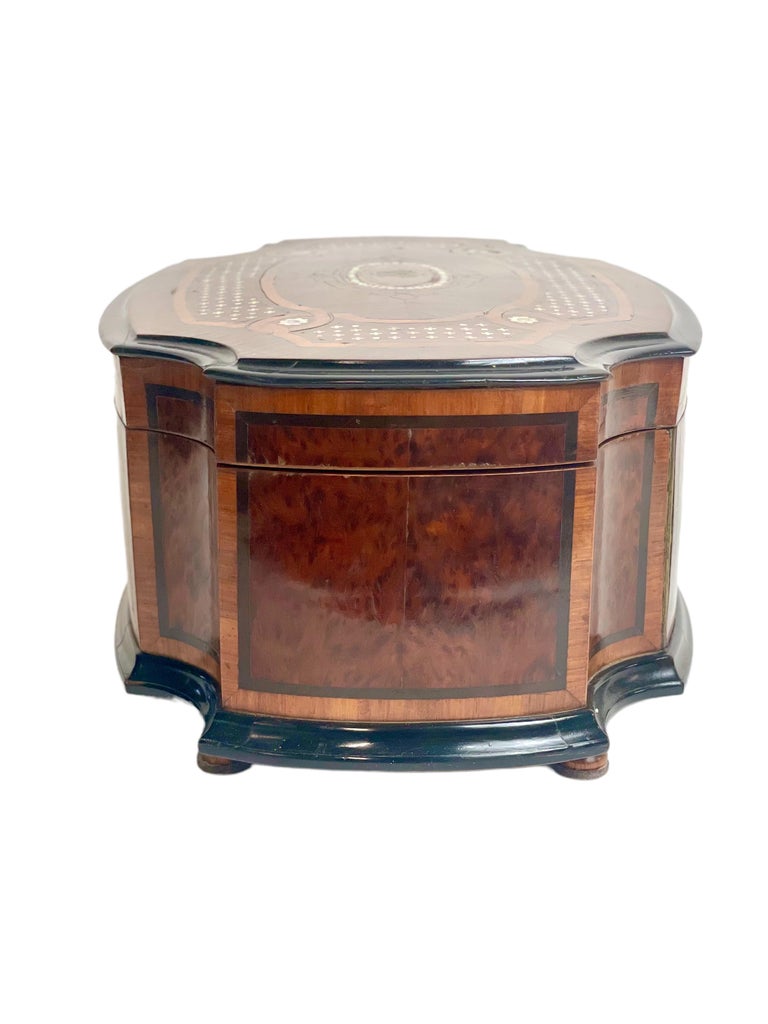 Luxurious and Elegant French Antique Jewelry Box For Sale at 1stDibs