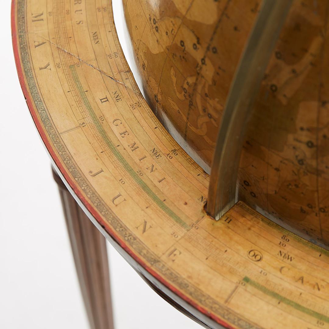 Magnificent Pair of Large 21-Inch Terrestrial and Celestial Cruchley ...