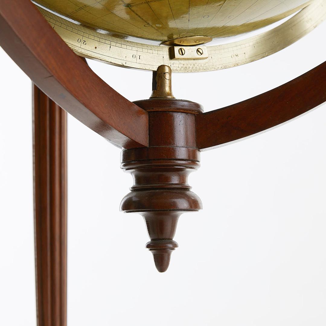 Magnificent Pair of Large 21-Inch Terrestrial and Celestial Cruchley ...