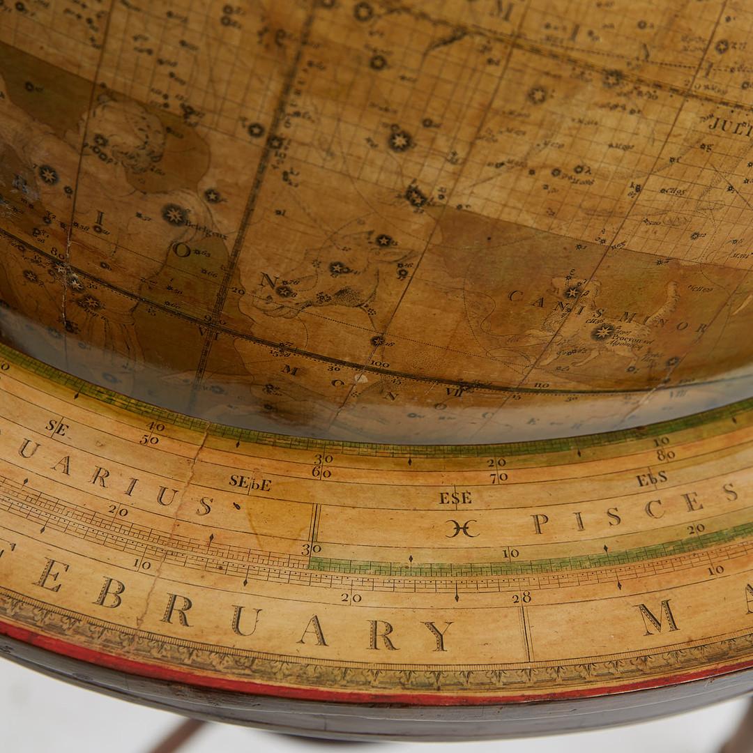 Magnificent Pair of Large 21-Inch Terrestrial and Celestial Cruchley ...