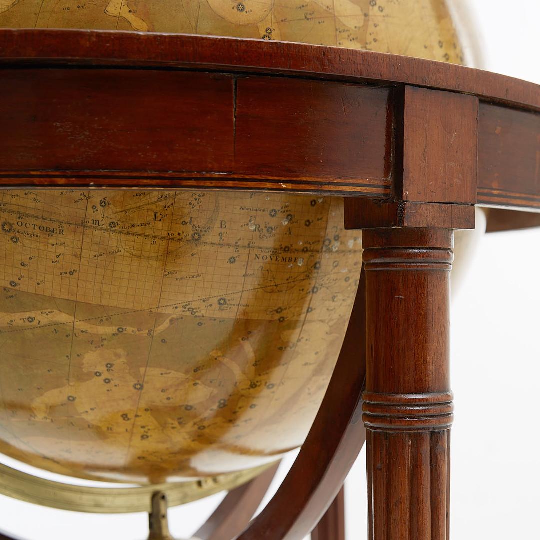 Magnificent Pair of Large 21-Inch Terrestrial and Celestial Cruchley ...