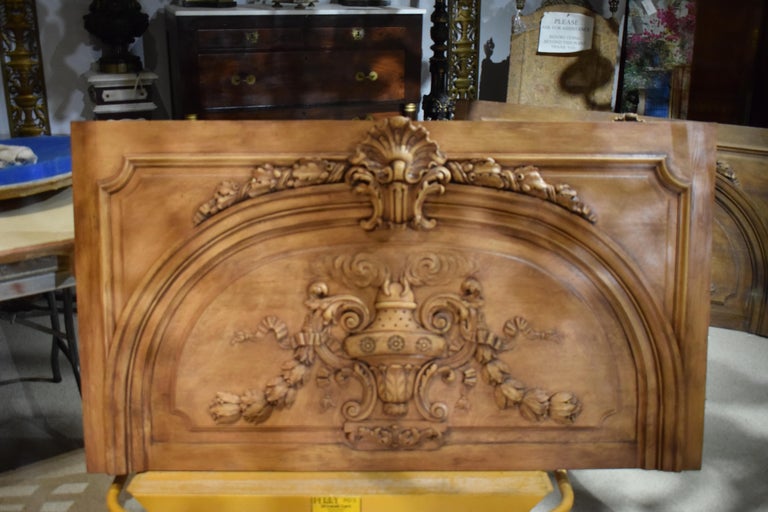 Magnificent Rectangular over Door Panel at 1stDibs