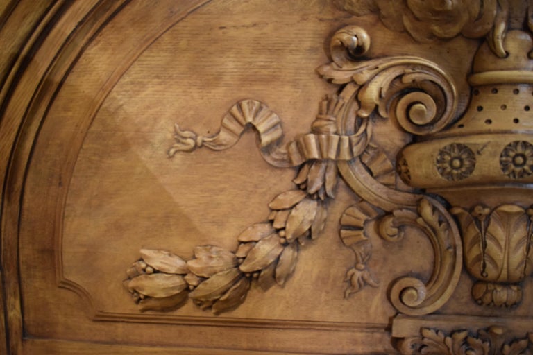 Magnificent Rectangular over Door Panel at 1stDibs