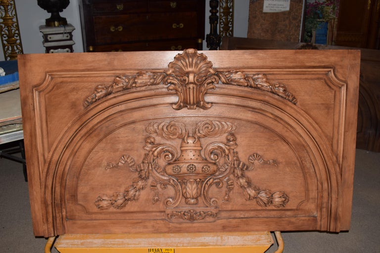 Magnificent Rectangular over Door Panel at 1stDibs