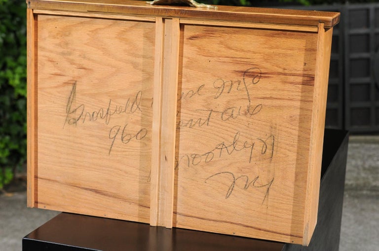 Magnificent Restored Cerused Oak Commode by Lorin Jackson for Grosfeld ...