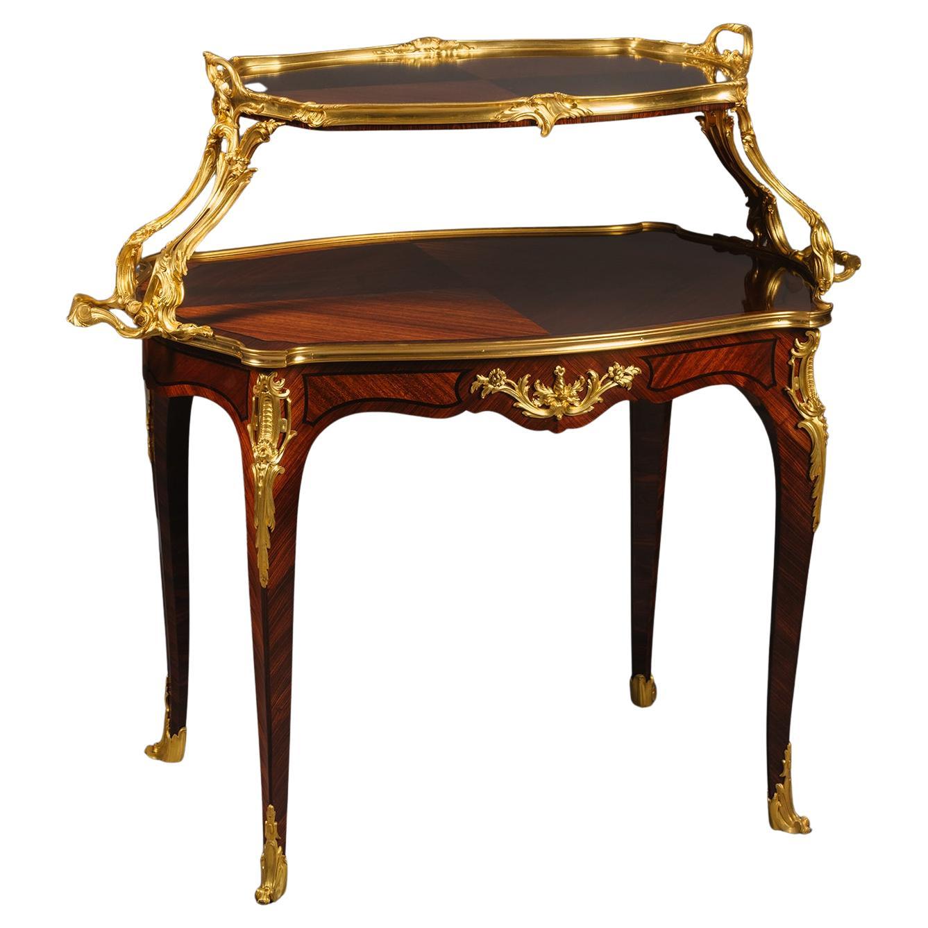 A Mahogany Tea Table, By Paul Sormani, Paris For Sale at 1stDibs