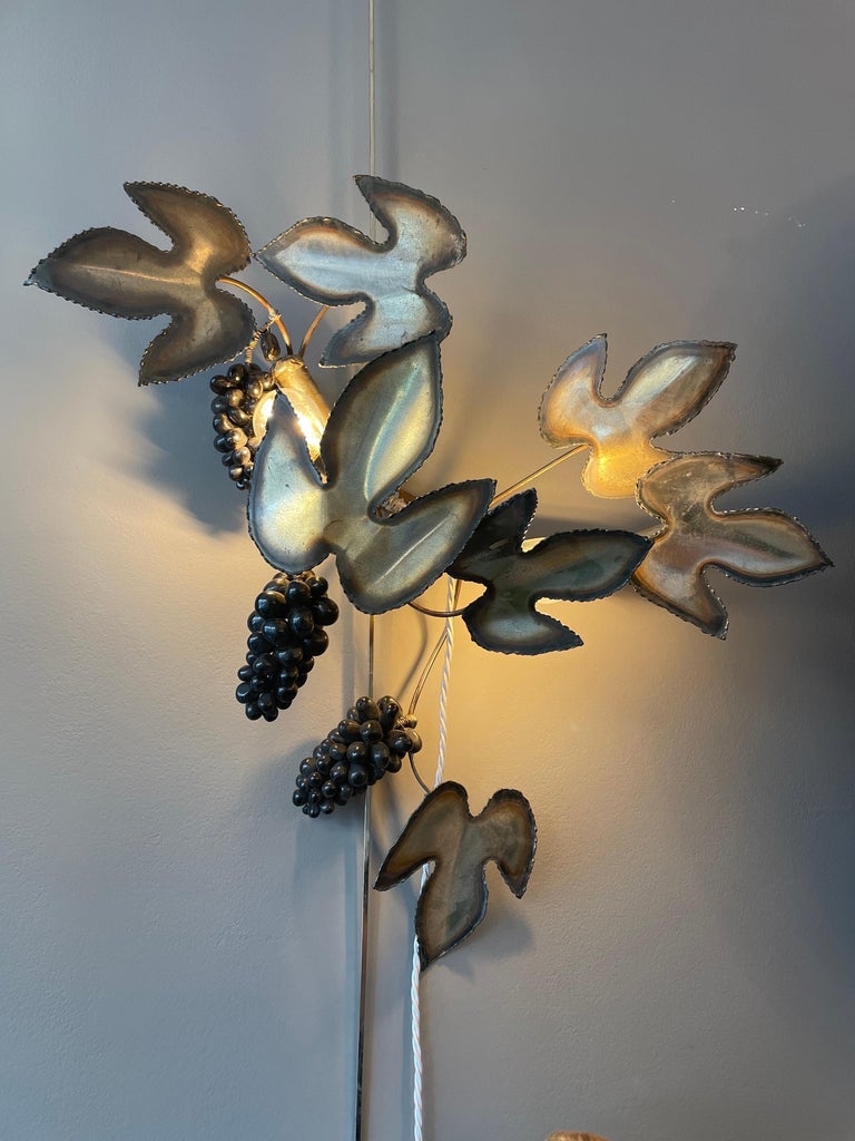 Maison Jansen "Vine" Wall Light For Sale at 1stDibs