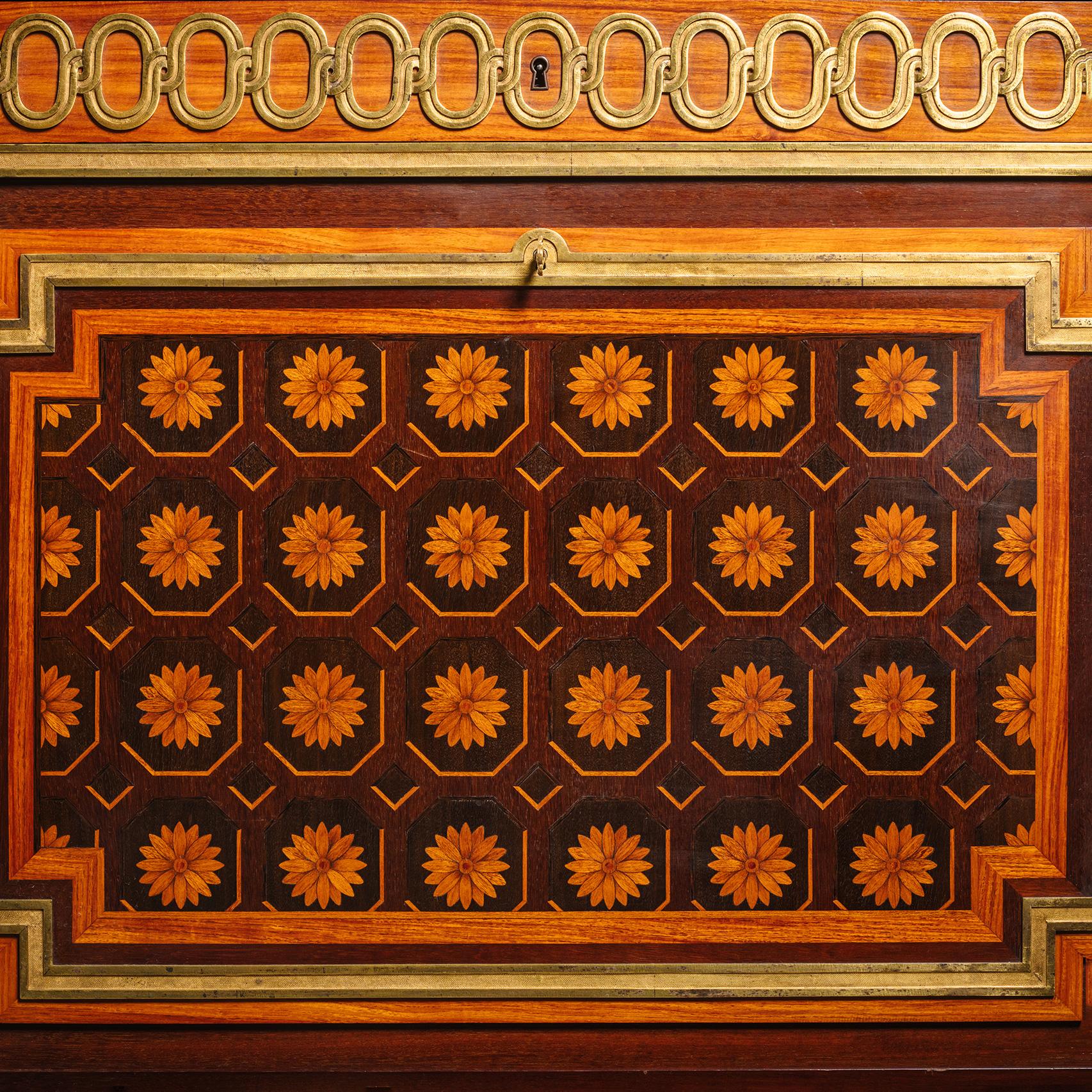 Marquetry Secretaire À Abattant by Beurdeley For Sale at 1stDibs