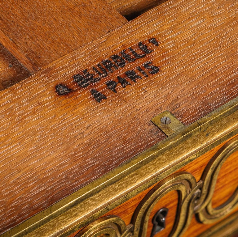 Marquetry Secretaire À Abattant by Beurdeley For Sale at 1stDibs