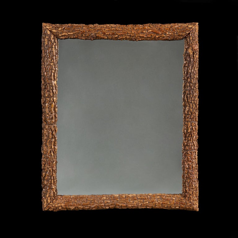 Matched Pair of Rustic Twig Mirrors For Sale at 1stDibs