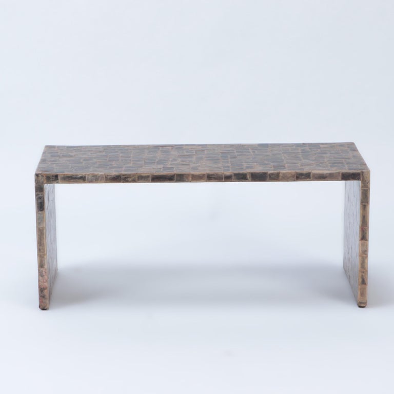 Mica Covered Coffee Table, Contemporary For Sale at 1stDibs | mica ...