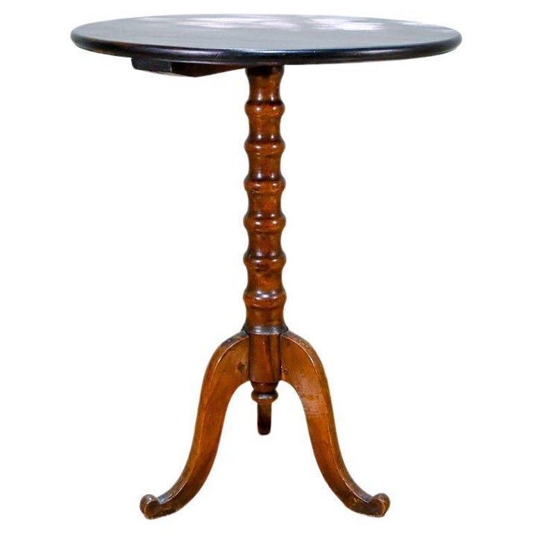 Mid-19th Century and Later French Tripod Side Table For Sale at 1stDibs
