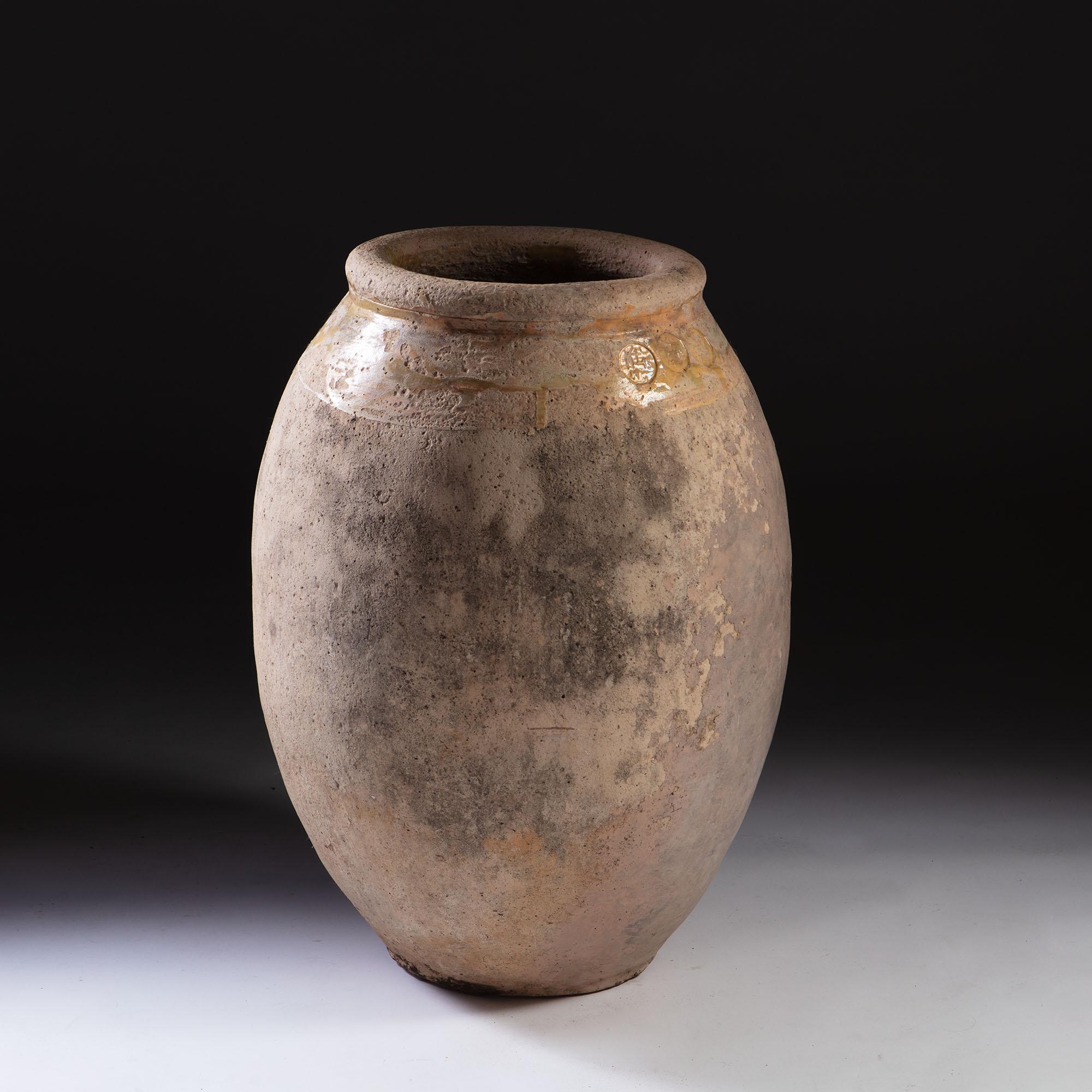 Mid-19th Century Terracotta Olive Jar of Large Scale at 1stDibs | large ...