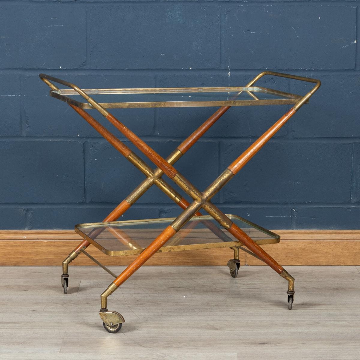 A Mid 20th Century Italian Drinks Trolley Attributable To Cesare Lacca ...
