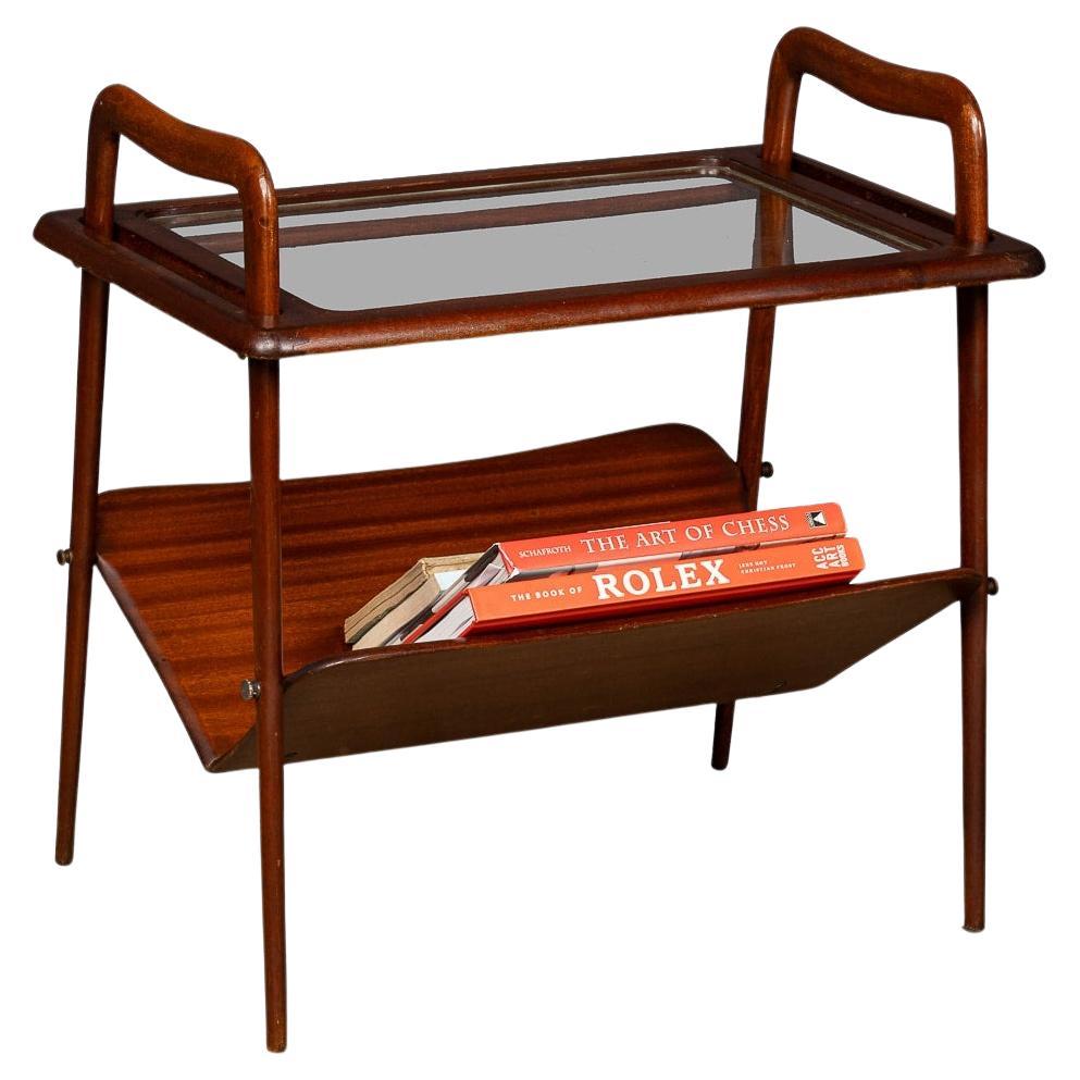 A Mid 20th Century Italian Magazine Table With Removable Tray c.1950 ...