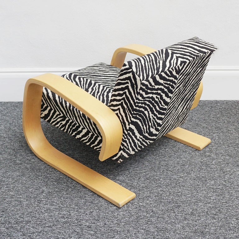 Mid-Century Artek Tank Chair Model by Alvar Aalto For Sale at 1stDibs