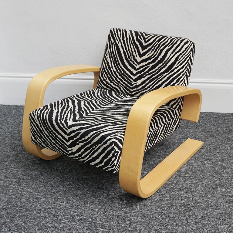 Mid-Century Artek Tank Chair Model by Alvar Aalto For Sale at 1stDibs