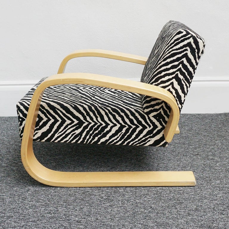Mid-Century Artek Tank Chair Model by Alvar Aalto For Sale at 1stDibs