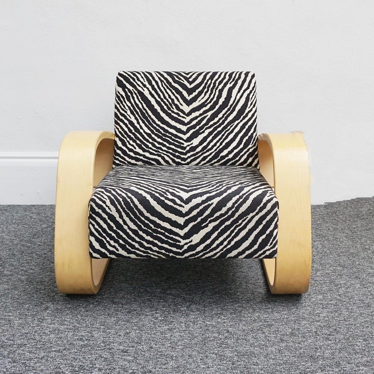 Mid-Century Artek Tank Chair Model by Alvar Aalto For Sale at 1stDibs