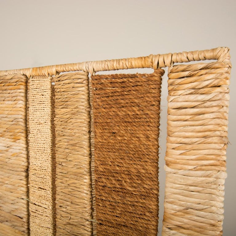 A Midcentury Modern Rattan Tri-Fold Screen or Room Divider. at 1stDibs ...