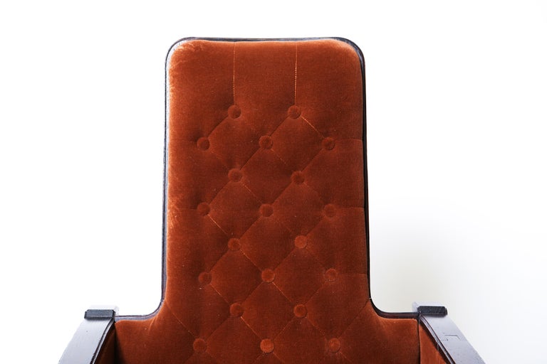 Mid-Century Socialist Lounge Chair For Sale at 1stDibs