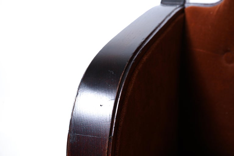 Mid-Century Socialist Lounge Chair For Sale at 1stDibs