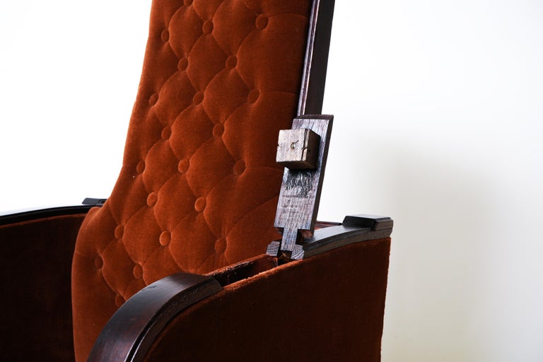 Mid-Century Socialist Lounge Chair For Sale at 1stDibs