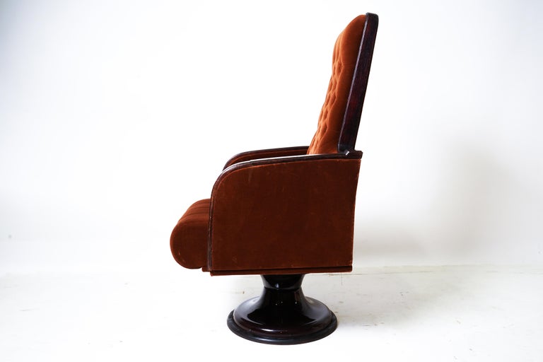 Mid-Century Socialist Lounge Chair For Sale at 1stDibs