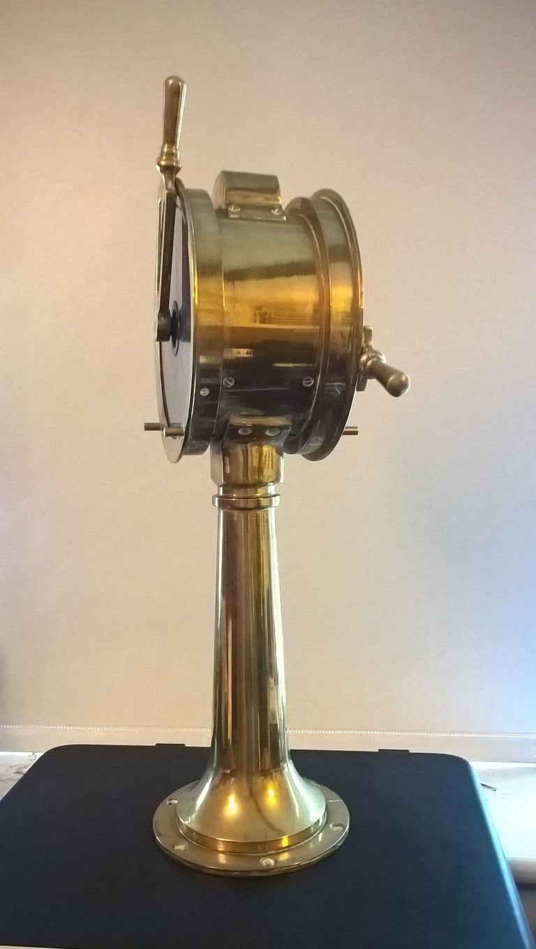 Miniature Brass Ships Telegraph, circa 1920 at 1stDibs