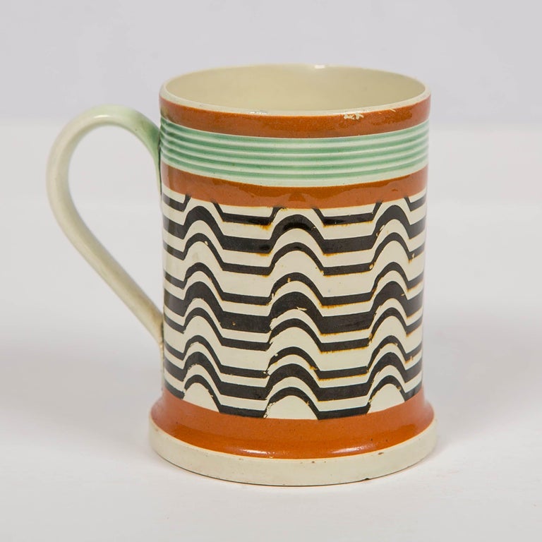 Mochaware Mug Made by J.& R Clews at the Cobridge Factory, England ...