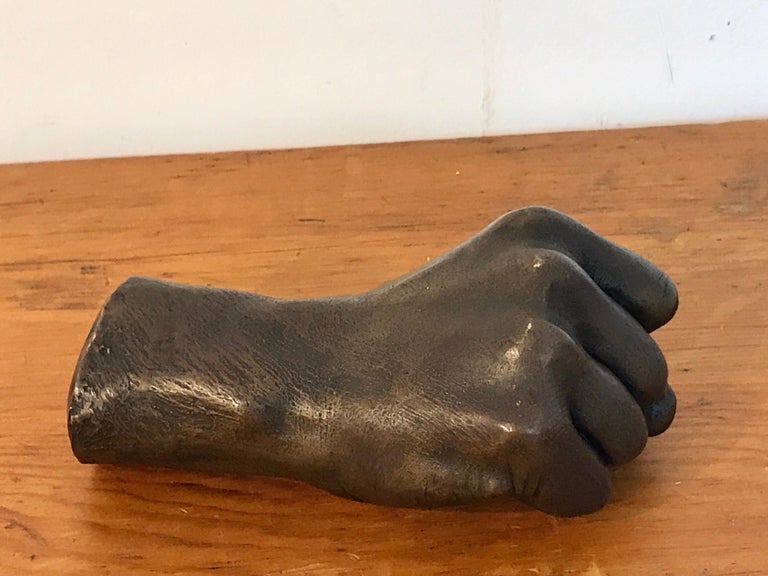 Model of a Human Fist in Bronze, by the Roman Bronze Works NY at ...
