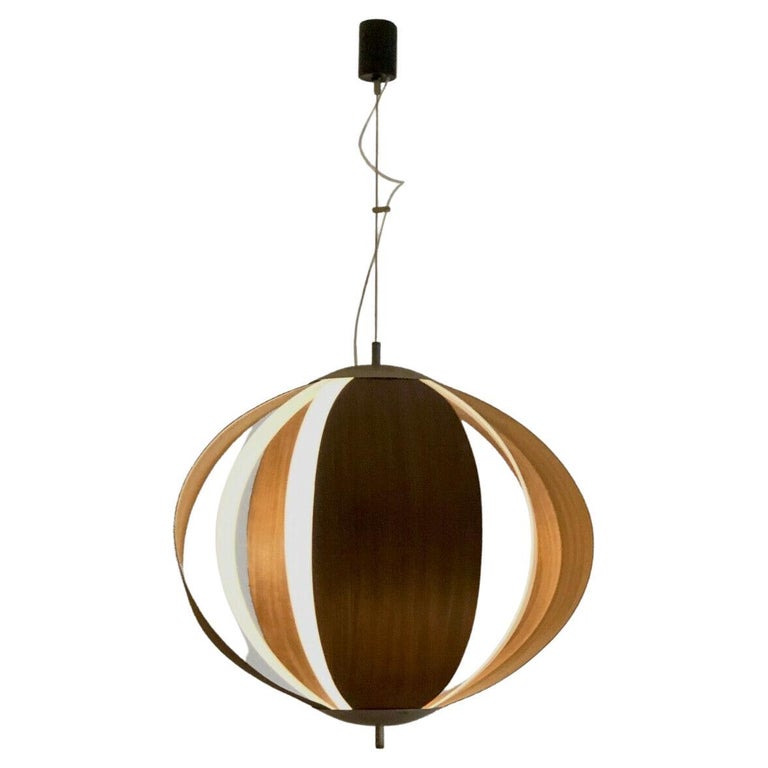 Modular Suspension in Wood and Perspex by Goffredo Reggiani, Italy 1960 ...