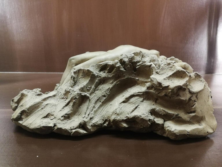 A. Moretti - Birth of Venus Clay Terracotta Sculpture signed dated For ...