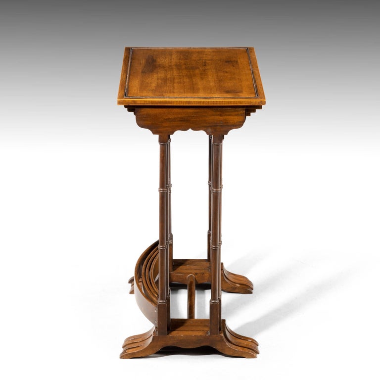 Most Attractive Early 20th Century Quartetto of Mahogany Tables For ...