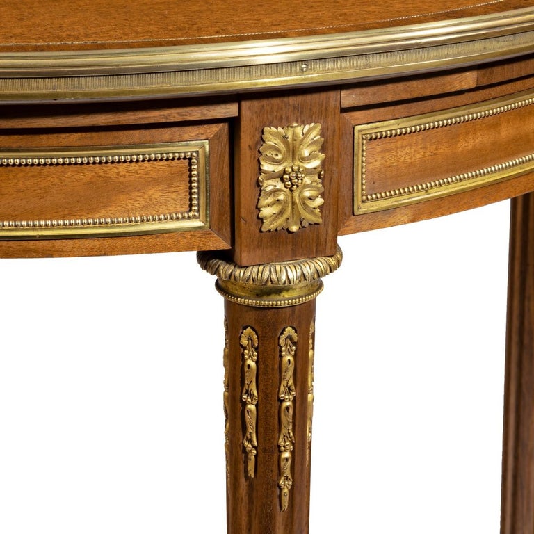 Napoleon III Mahogany Side Table For Sale at 1stDibs