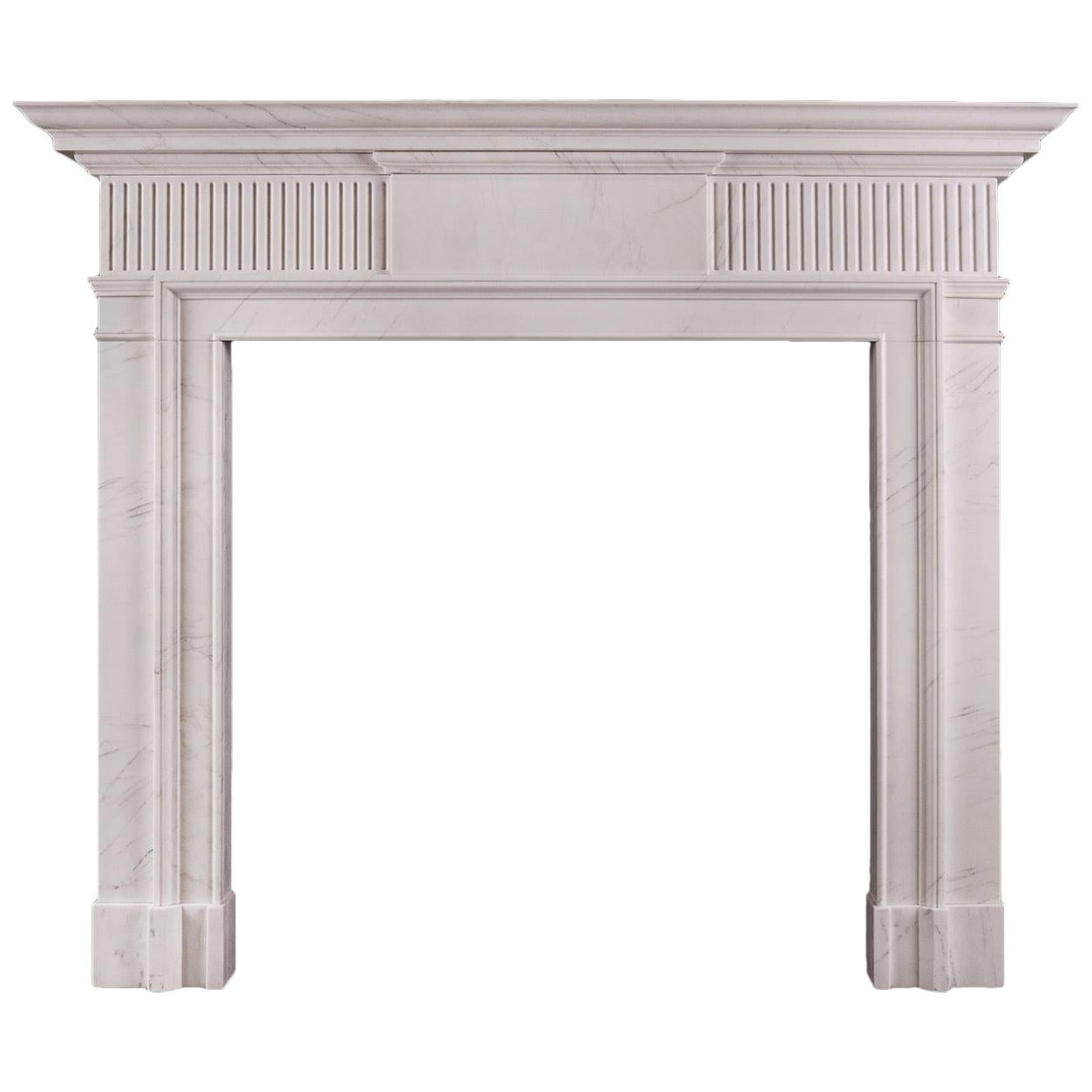 Neoclassical English Fireplace at 1stDibs