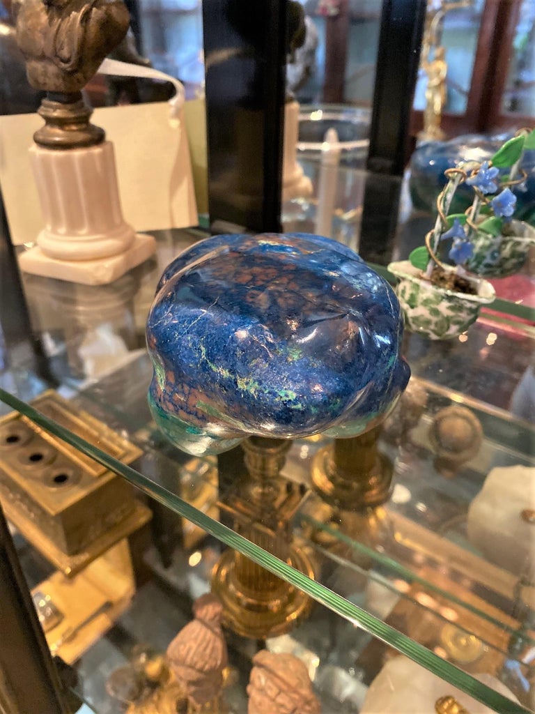 Nicely Hand Carved Stone Paperweight Sculpture Object Decorative ...