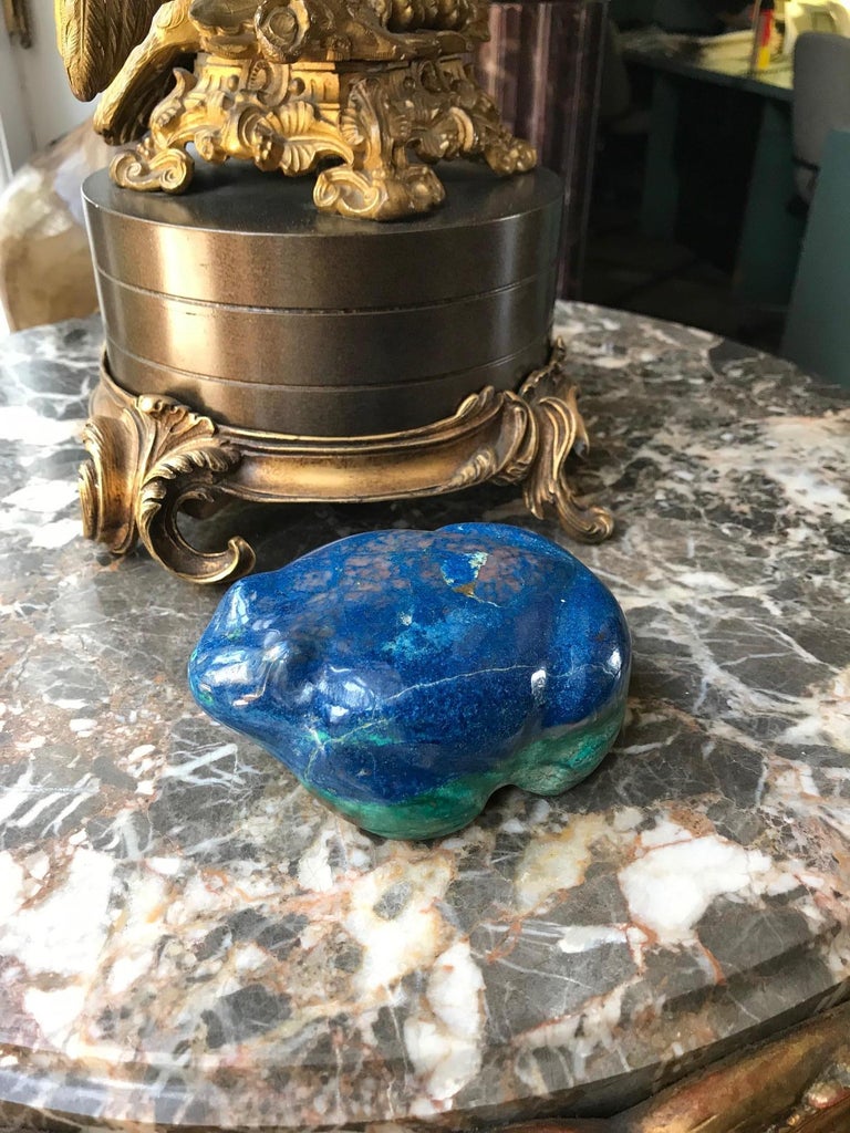 Nicely Hand Carved Stone Paperweight Sculpture Object Decorative ...