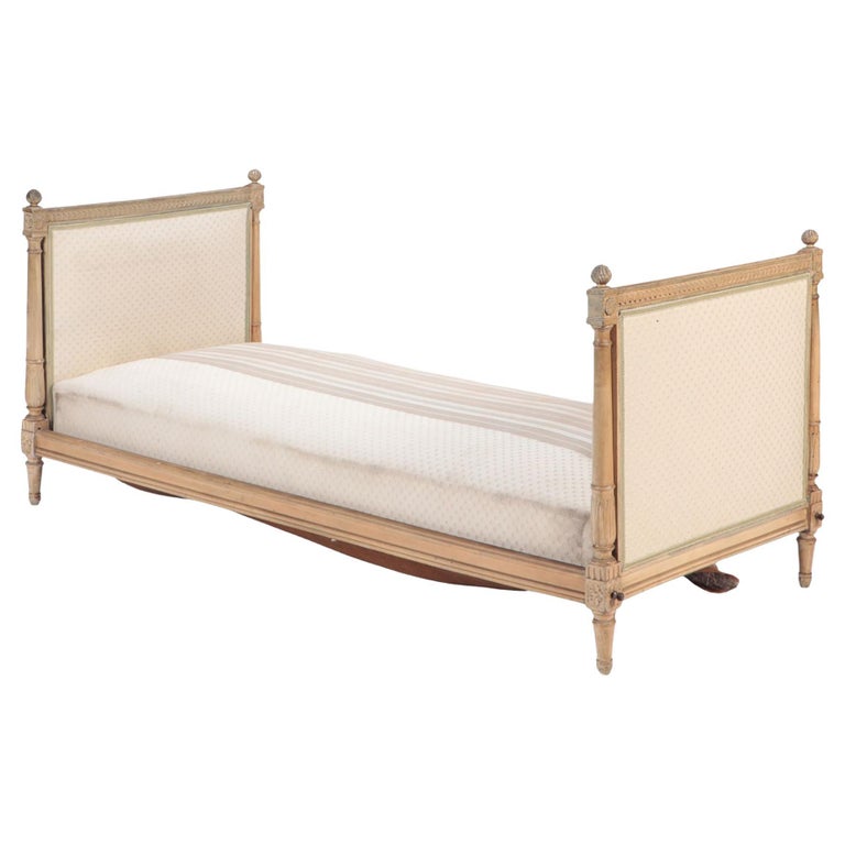 A Painted French Directoire style daybed with cushions C 1910. For Sale ...