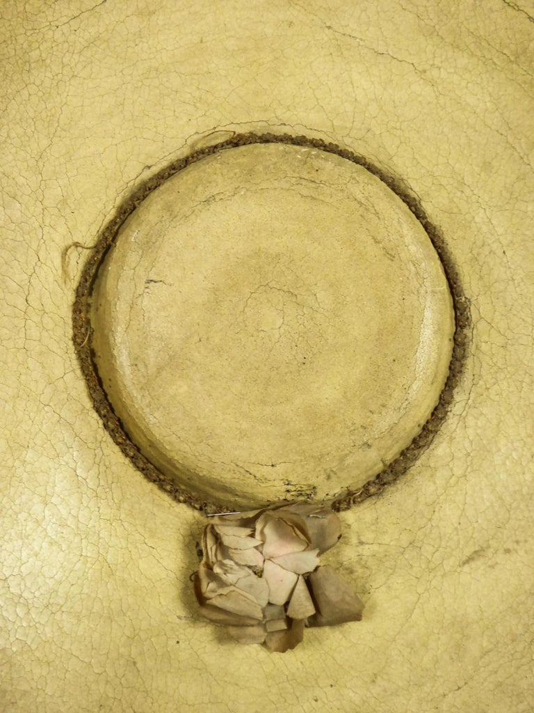 A Rare Collectible Painted Straw Bergère or Milkmaid’s Hat Circa 1730 ...