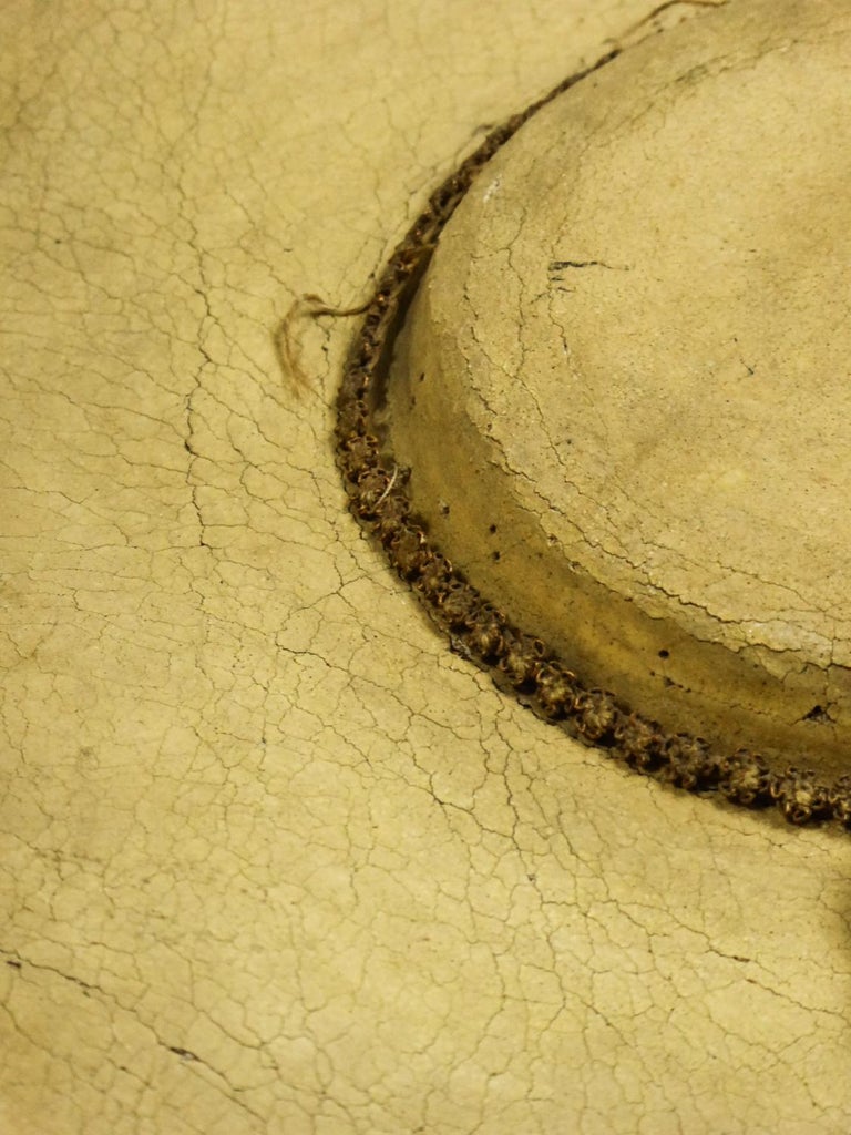 A Rare Collectible Painted Straw Bergère or Milkmaid’s Hat Circa 1730 ...