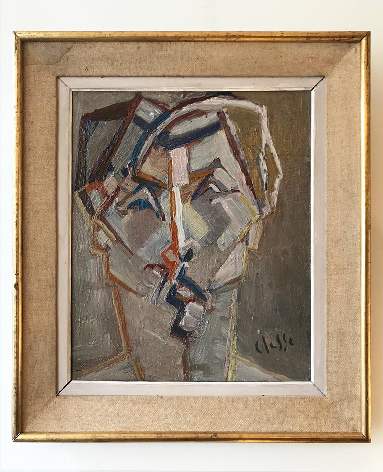 Painting 'Self Portrait' by Daniel Clesse at 1stDibs