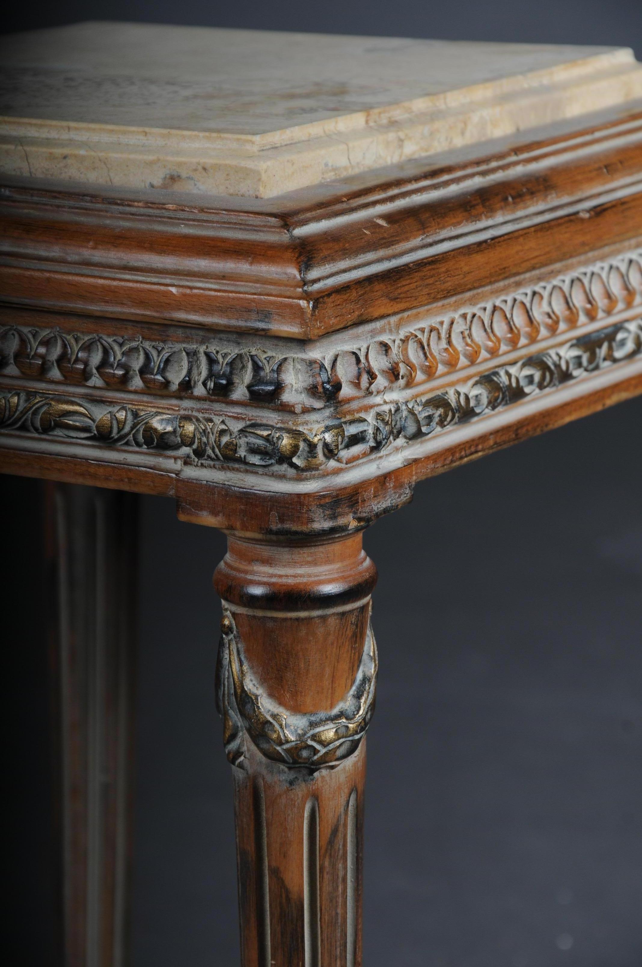 Pair '2' 20th Century Louis XV Style French Side Table For Sale at 1stDibs