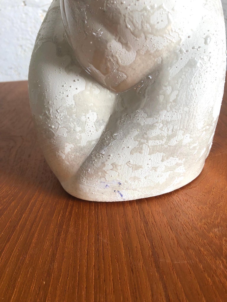 Pair of 1980s Post Modern Art Deco Revival Ceramic Figurines For Sale ...