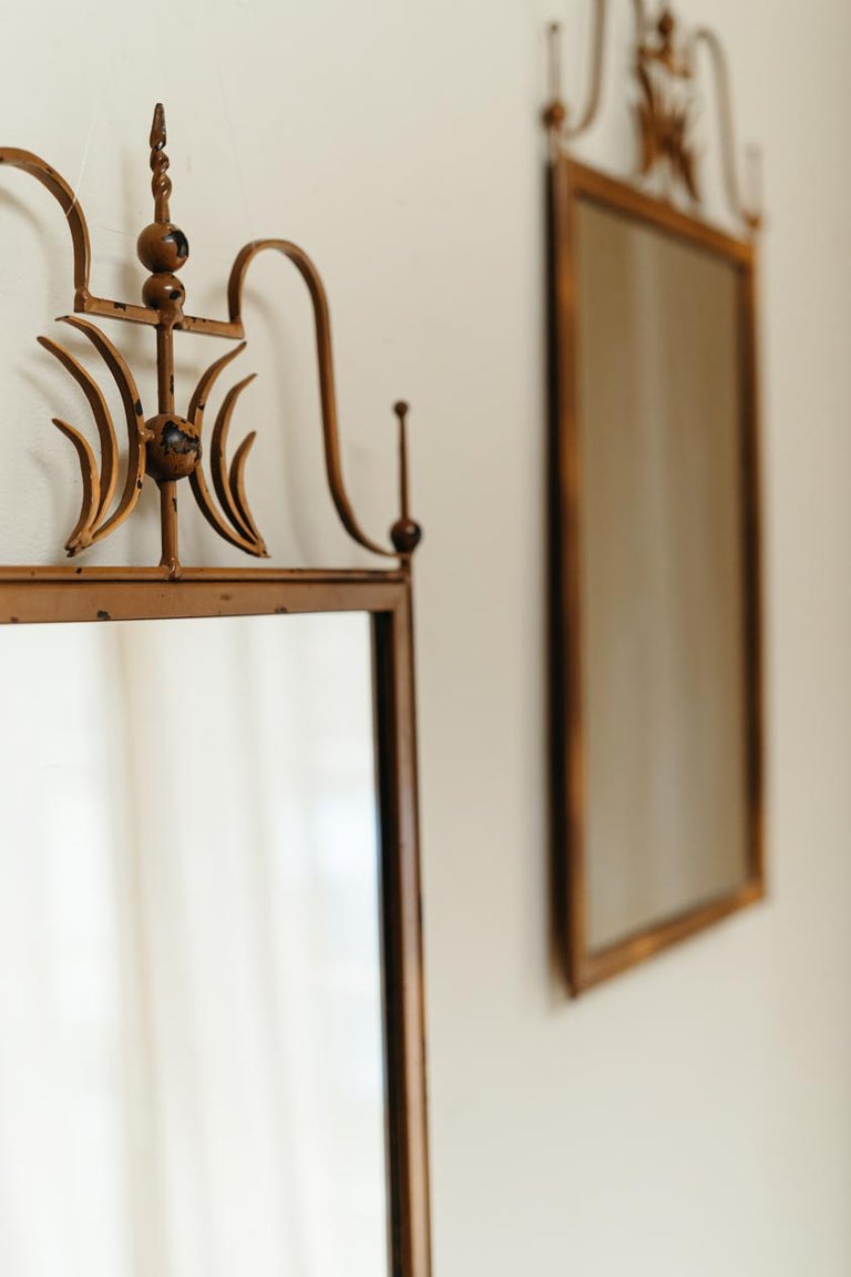 Pair of 19th Century French Mirrors For Sale at 1stDibs