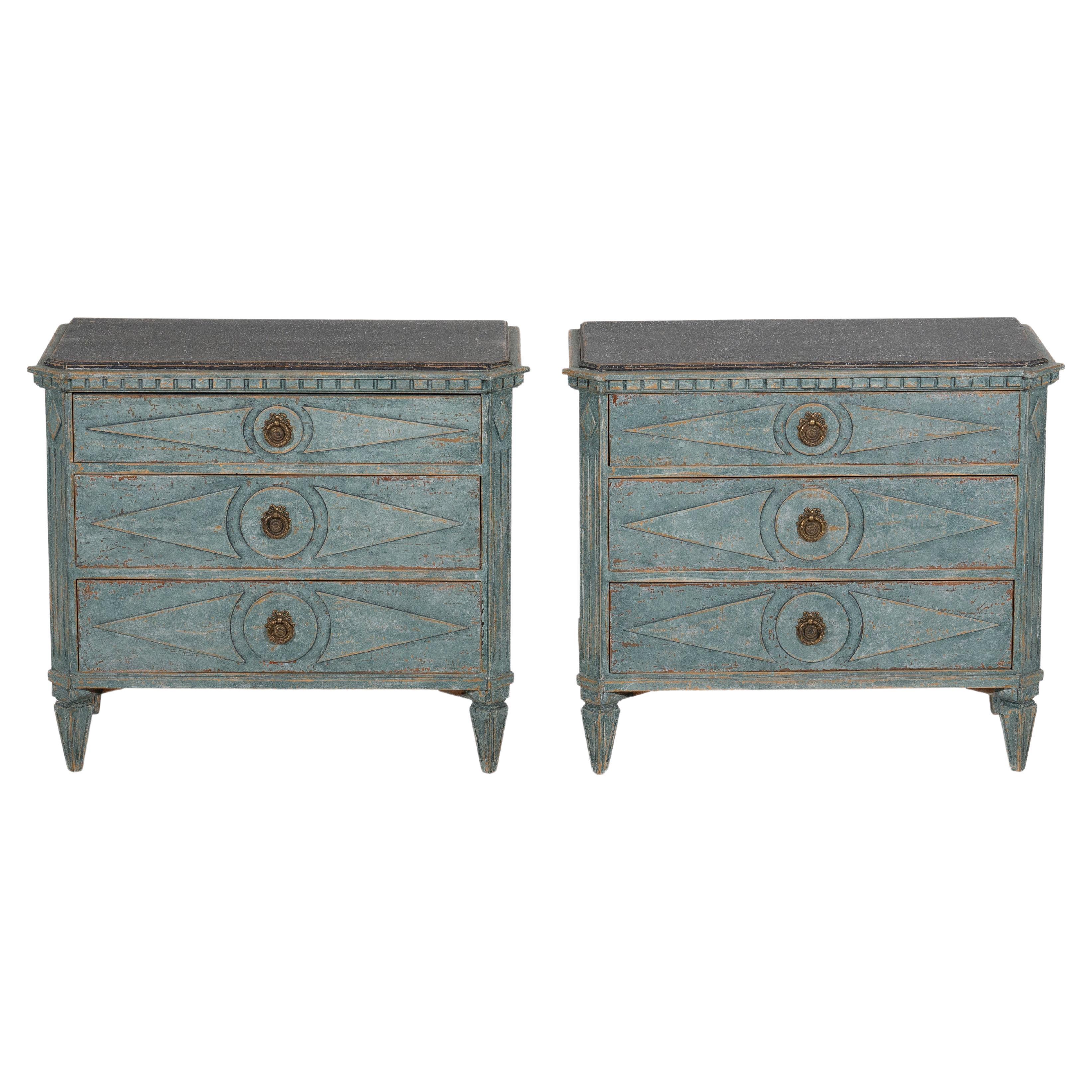 19th Century Swedish Empire Chest at 1stDibs