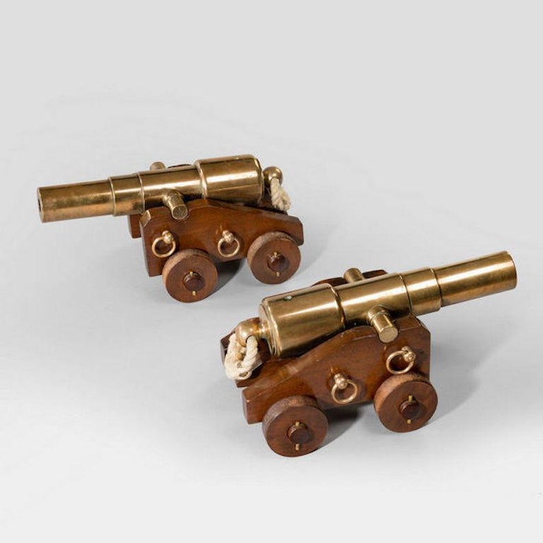 Pair of 4 Stage Bronze Signal Cannon For Sale at 1stDibs | bronze ...